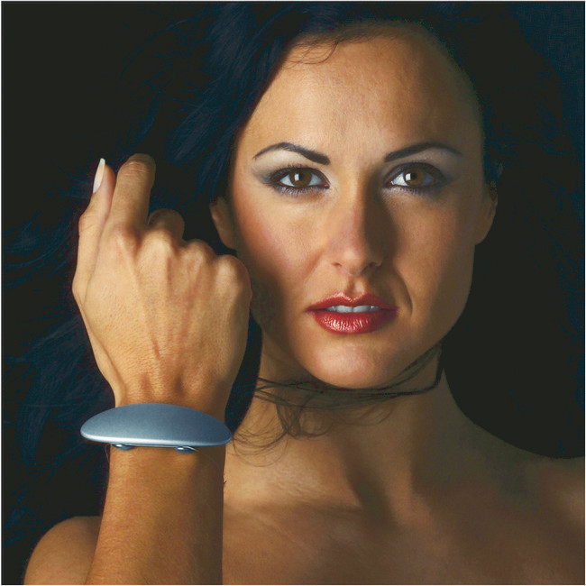 Ručica 052B 96mm aluminijum+trešnja - Ručice i čiviluci - Proizvodi